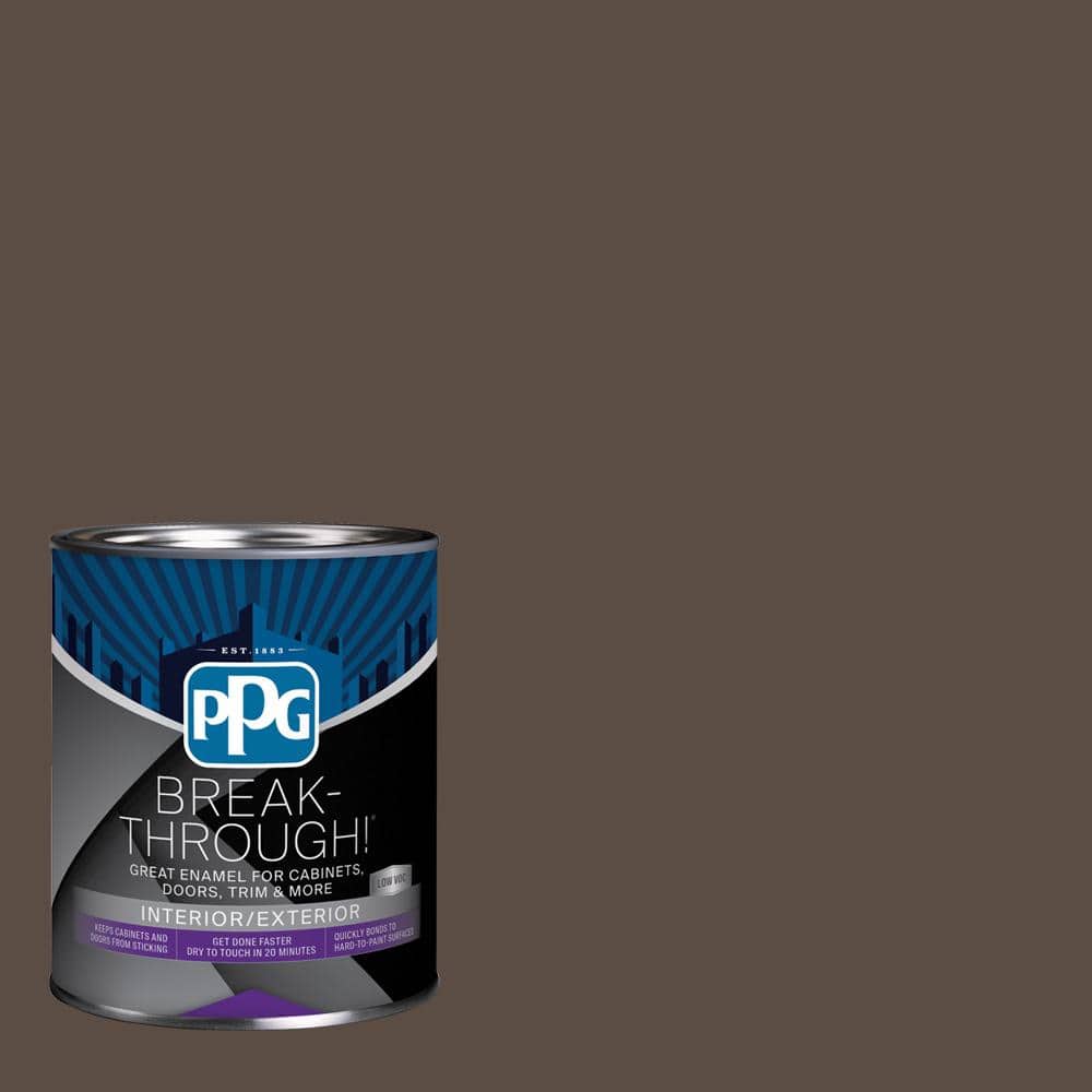 Break-Through! 1 qt. PPG1018-7 Sarsaparilla Satin Door, Trim & Cabinet ... Break-Through! 1 qt. PPG1018-7 Sarsaparilla Satin Door, Trim & Cabinet ...
