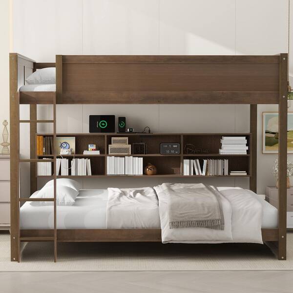 Queen over Queen - Bunk Beds - The Home Depot