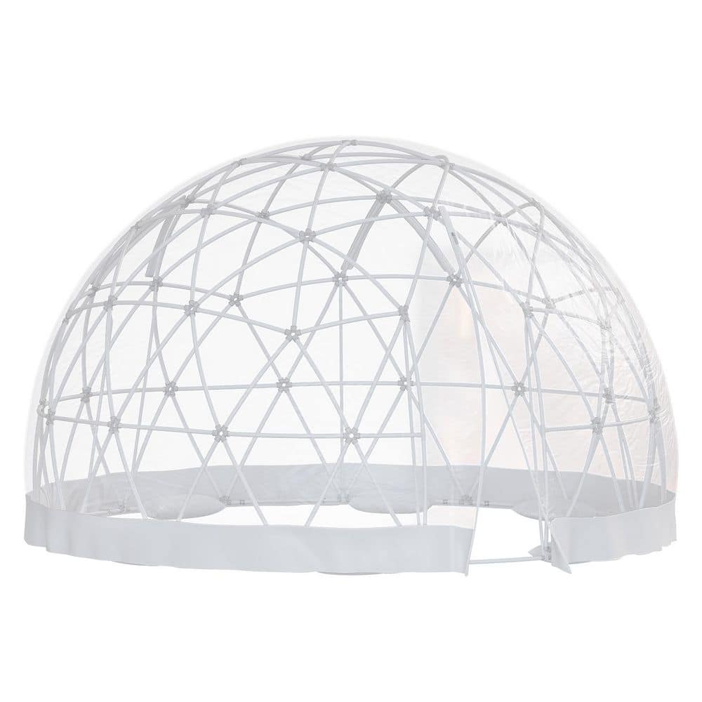 amerlife 12 ft. x 12 ft. Clear Garden Igloo Dome Tent ...