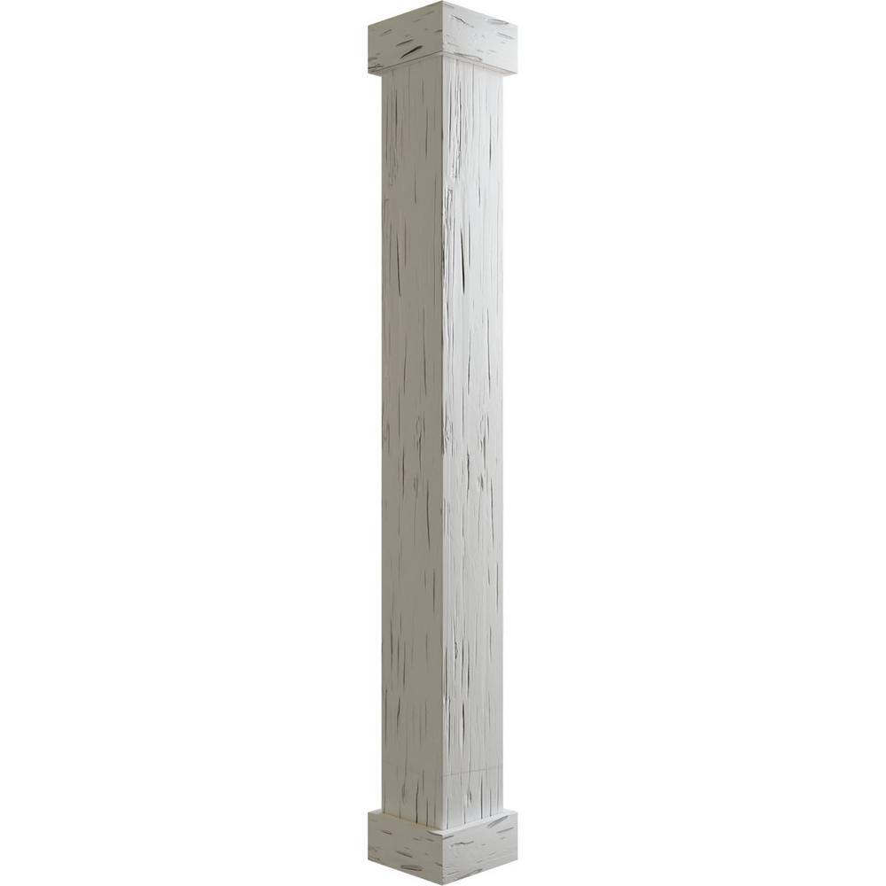 Ekena Millwork 12 in. x 8 ft. Pecky Cypress Endurathane Faux Wood Non ...