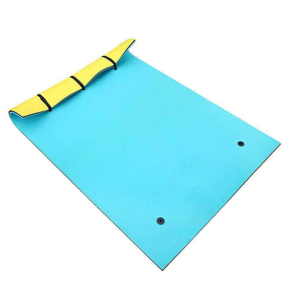 Winado 9 ft. x 6 ft. Floating Mat 3-Layer Water Foam Pad 753271563308 ...