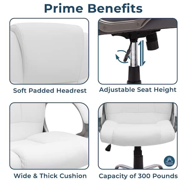 Argos white swivel chair store