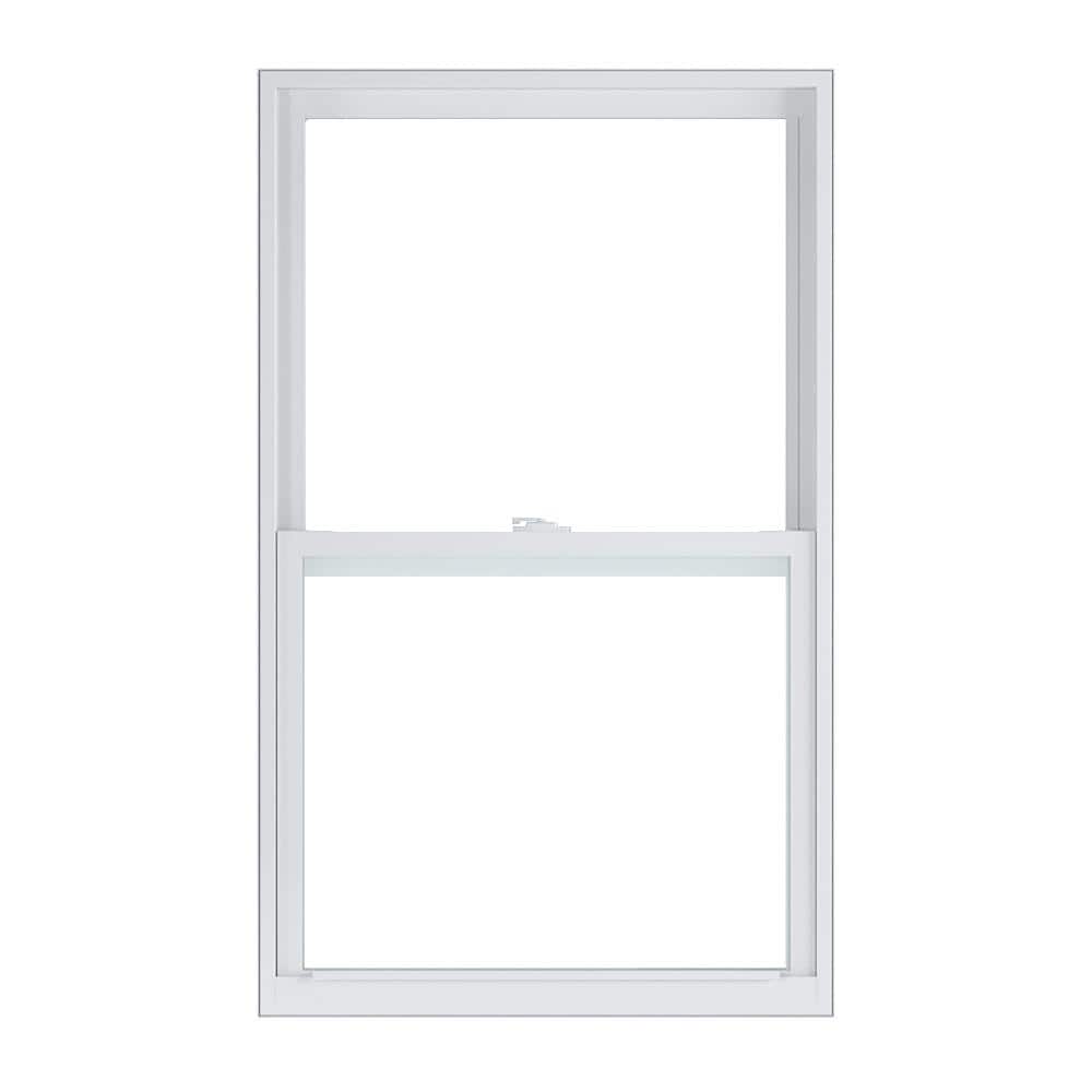 Reviews for American Craftsman 27.5 in. x 45 in. 50 Series White Single ...