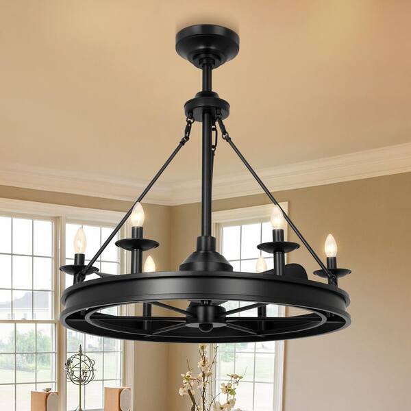 Candle Lights With Ceiling Fan Vintage Ceiling Fan With Light LWYTJO