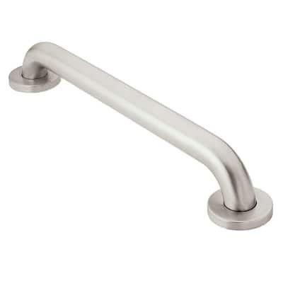 MOEN SecureMount 3.17 in. Stainless Steel Grab Bar Anchors in Chrome (2 ...