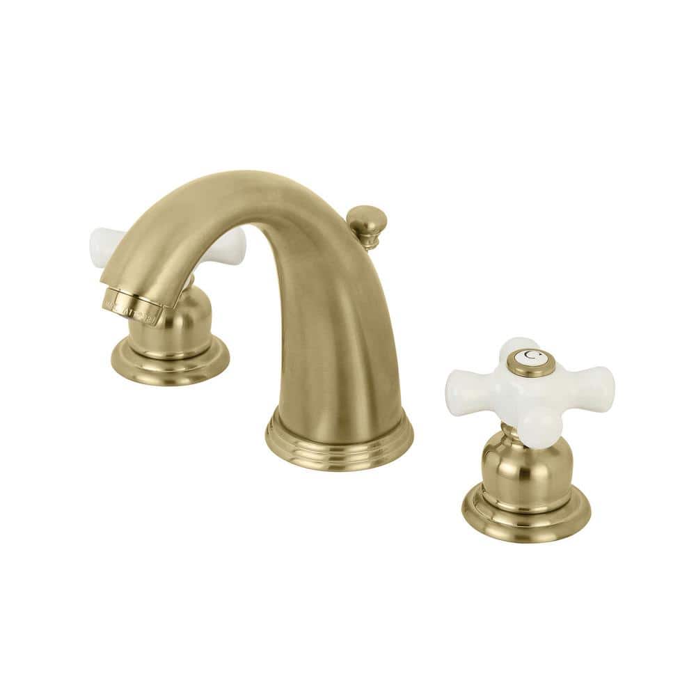 Kingston Brass Victorian 8 In Widespread 2 Handle Bathroom Faucet In