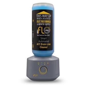 iFLO Extreme Smart Automated AC Drain Line Cleaning System, Includes 36 ...