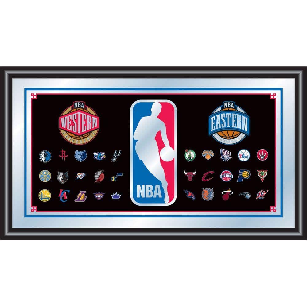 Trademark Small Rectangle Mirror (15.049 in. H x 26 in. W) NBA1500-NBA ...