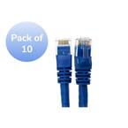 NTW 100 ft. Cat6a Snagless Shielded (STP) Network Patch Cable, Yellow ...