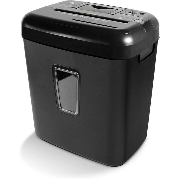 Etokfoks 8-Sheet Micro-Cut Paper, CD/DVD and Credit Card Shredder with ...