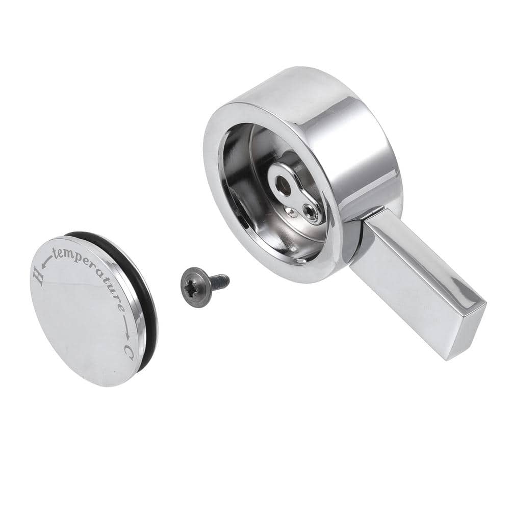 Delta Vero 17T Tub and Shower Single Metal Lever Temperature Handle in ...