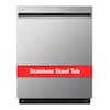 LG 24 in. in Stainless Steel Front Control Dishwasher LDFN3432T - The ...