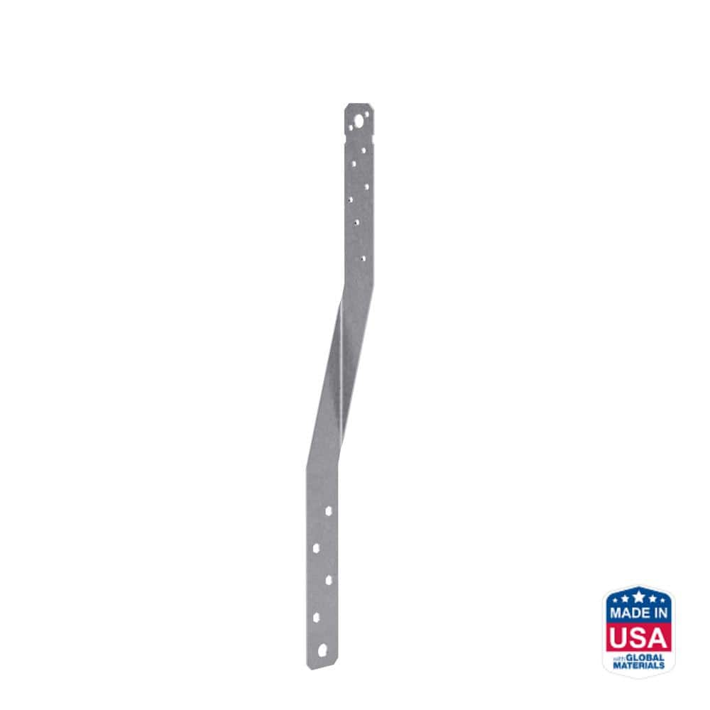 Simpson Strong-Tie HTSM 16 in. Heavy Masonry Twist Strap HTSM16 - The ...