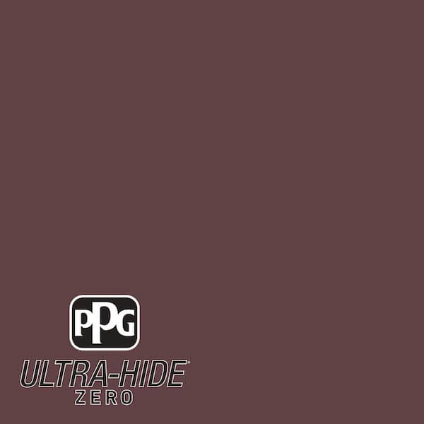 PPG 1 gal. #HDPR39 Ultra-Hide Zero Deep Wine Eggshell Interior Paint ...