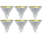 Sunlite 50-Watt MR16 Dimmable GU5.3 2-Pin Base Narrow Spot Halogen ...
