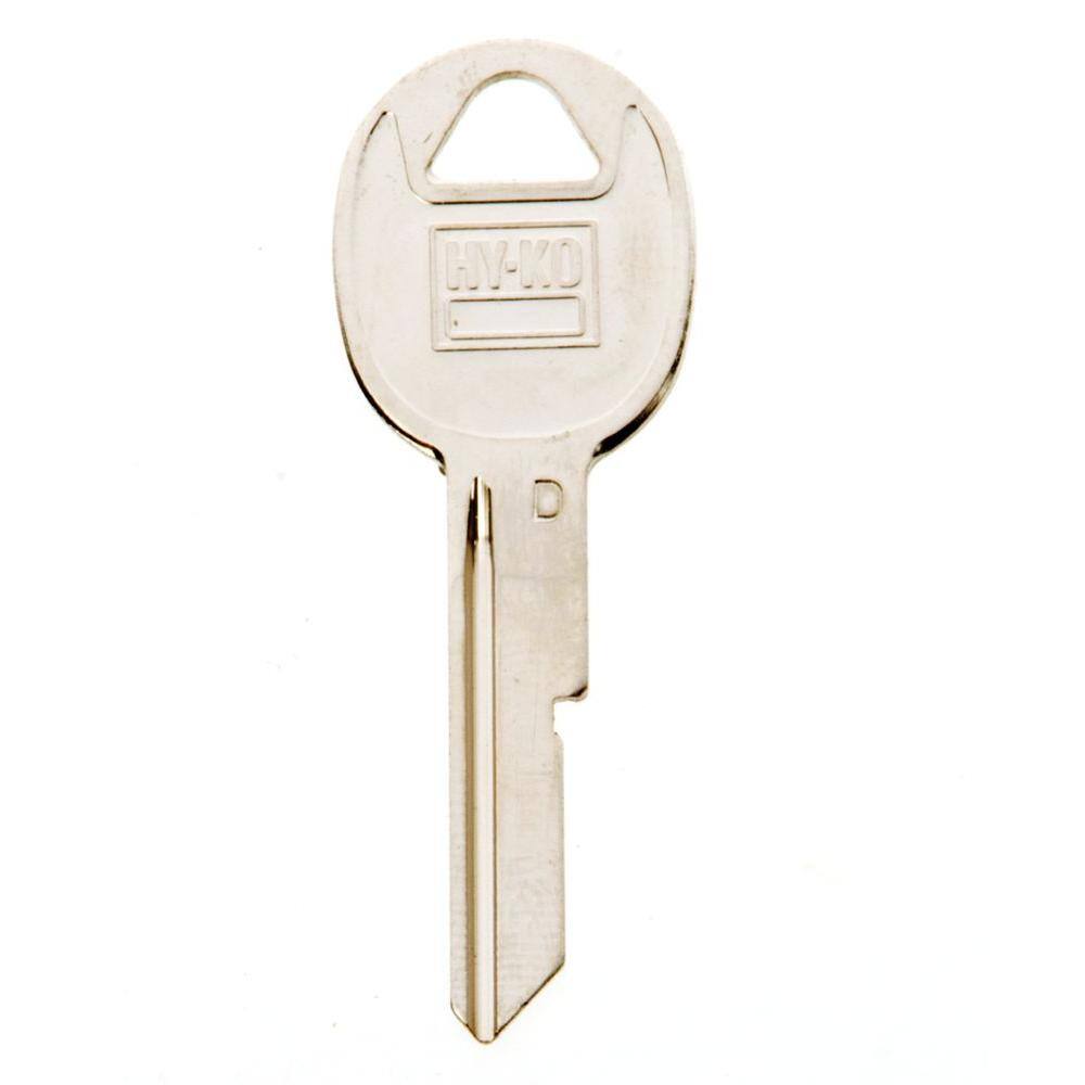 HY-KO Blank General Motors Key 11010B51 - The Home Depot