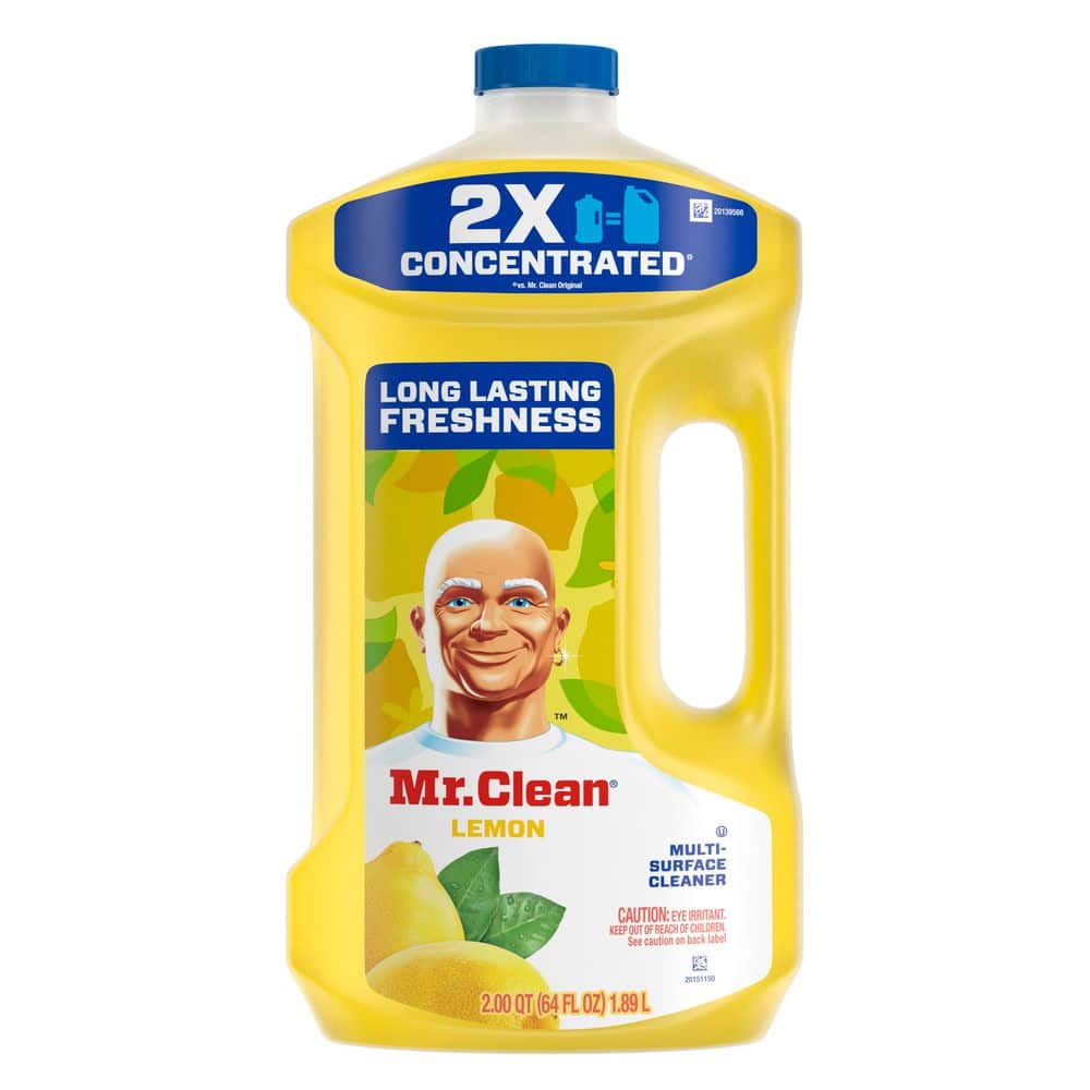 Mr. Clean 64 oz All Purpose Lemon Scent Multi-Surface Floor Cleaner ...
