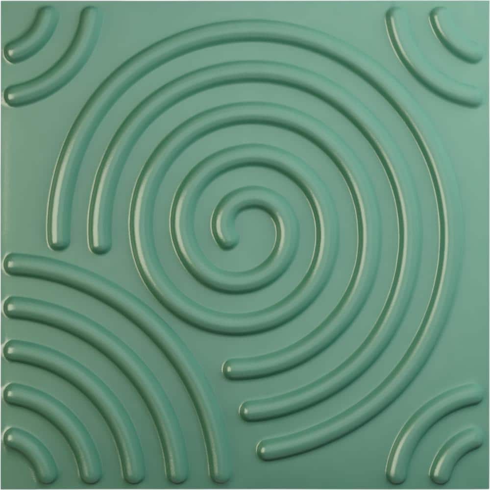 Ekena Millwork 19-5/8-in W x 19-5/8-in H Spiral EnduraWall Decorative ...