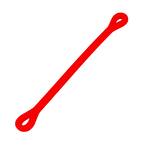 The Perfect Bungee 24 in. Polyurethane Boat Snubber in Red PLSR - The ...
