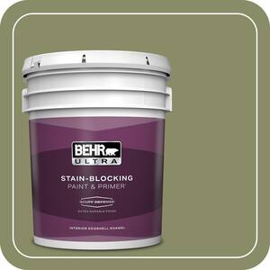 5 gal. #S370-5 Pesto Paste Extra Durable Eggshell Enamel Interior Paint ...