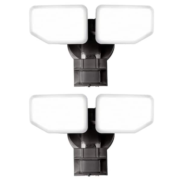 Reviews for AWSENS 30-Watt 2600 Lumen 180° Bronze Dusk to Dawn Motion ...