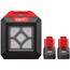 Milwaukee M12 12-Volt 1000 Lumens Lithium-Ion Cordless Rover LED Compact Flood Light & Lantern ...
