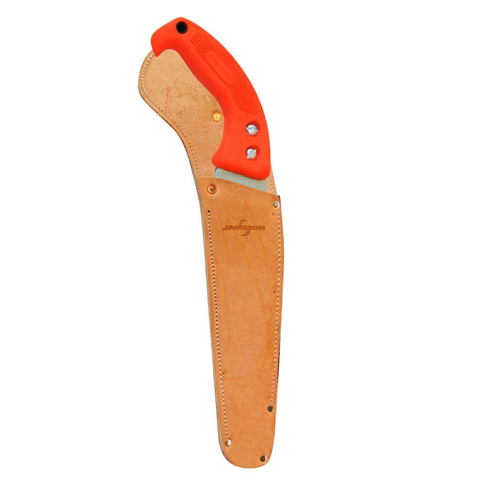Jameson 11 in. Straight Blade Comfort Grip Hand Pruning Saw with ...