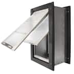 Endura Flap 14 in. L x 8 in. W Medium Double Flap for Walls with White ...