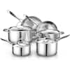 Cooks Standard Classic 10-Piece Stainless Steel Cookware Set 02631 ...