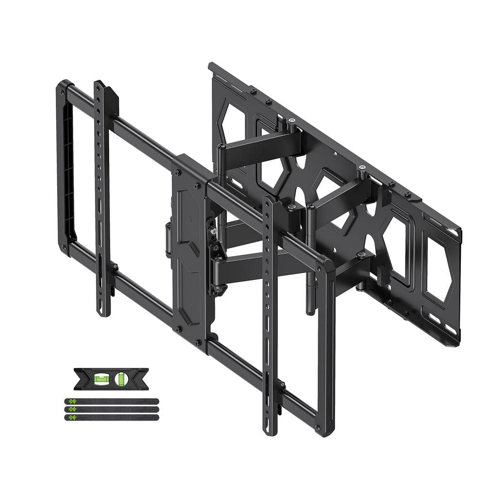 EKIEUDL Ultra-Slim Retractable Full Motion Wall Mount for 37 in. to 90 ...