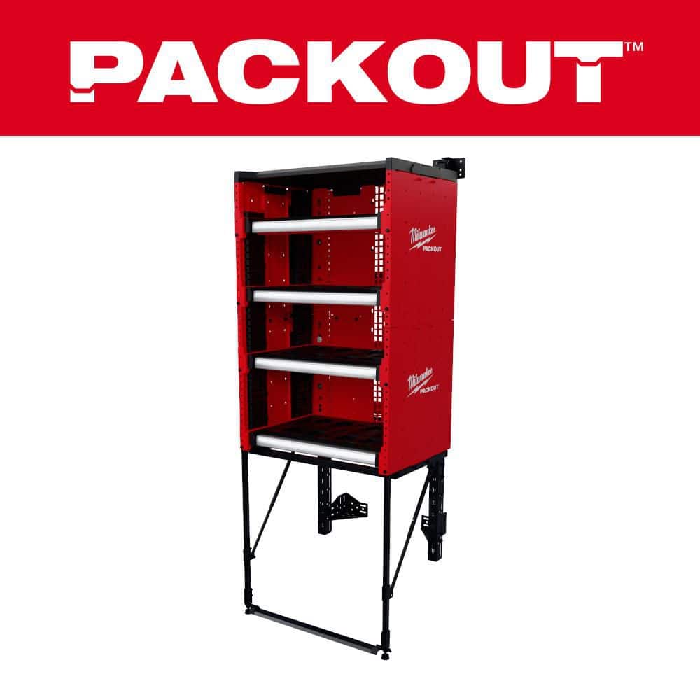 Milwaukee PACKOUT Rack Kit 48-21-8070 - The Home Depot