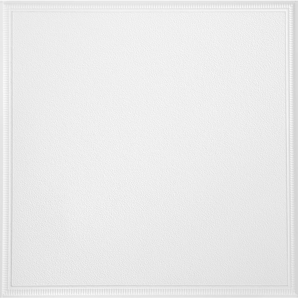 Armstrong CEILINGS Fluted 2 ft. x 2 ft. Flush Tegular Lay-In Ceiling ...