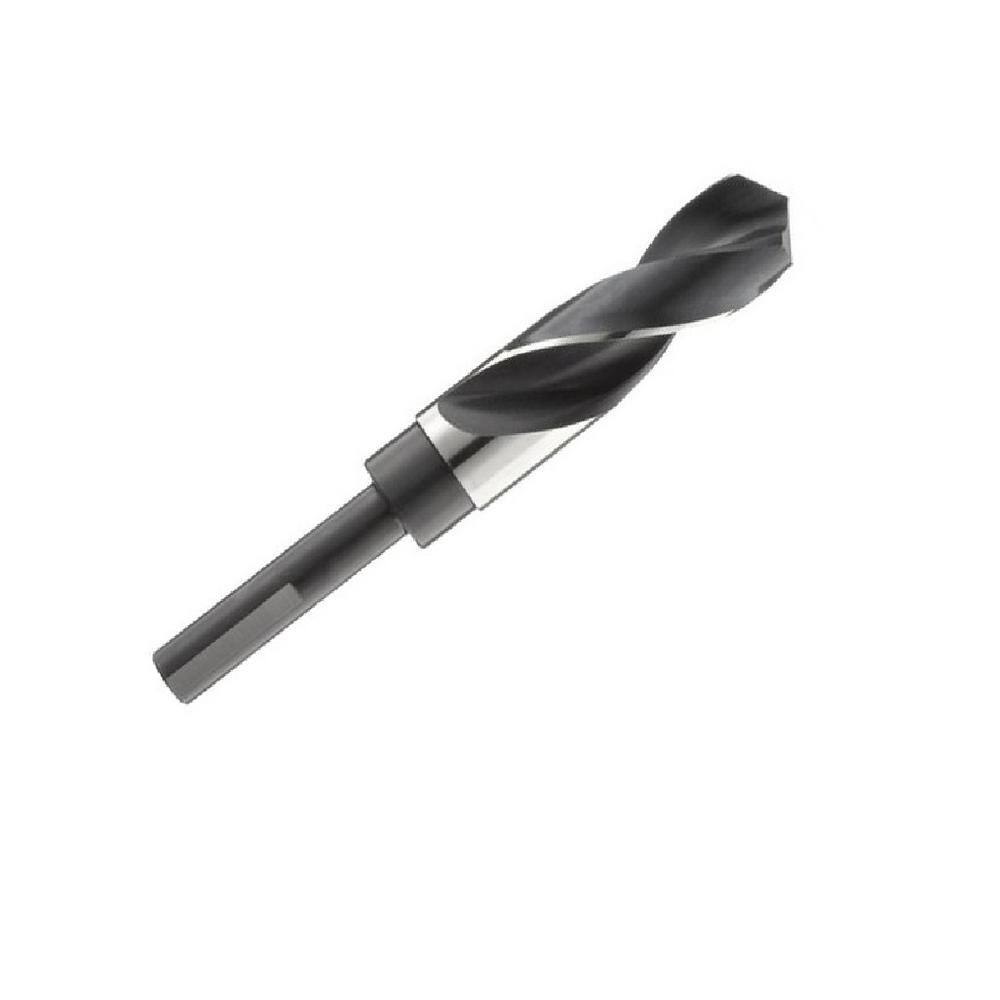 Drill America 21/32 in. High Speed Steel Twist Drill Bit with 3-Flat 1/ ...