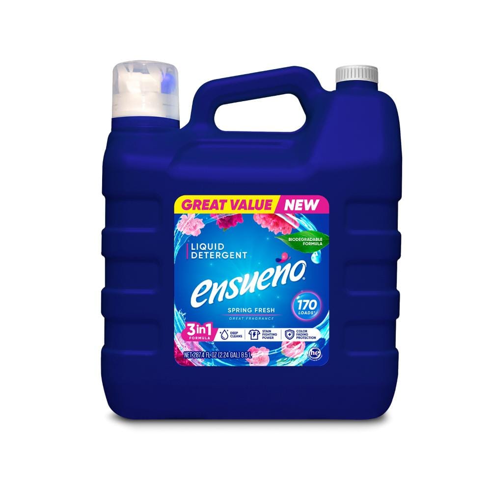 Ensueno 8.5L Spring Fresh Liquid Laundry Detergent 2102 - The Home Depot