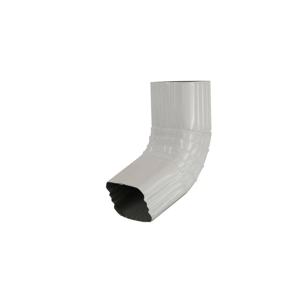 Reviews for Amerimax Home Products 3 in. x 4 in. High Gloss 80° White ...