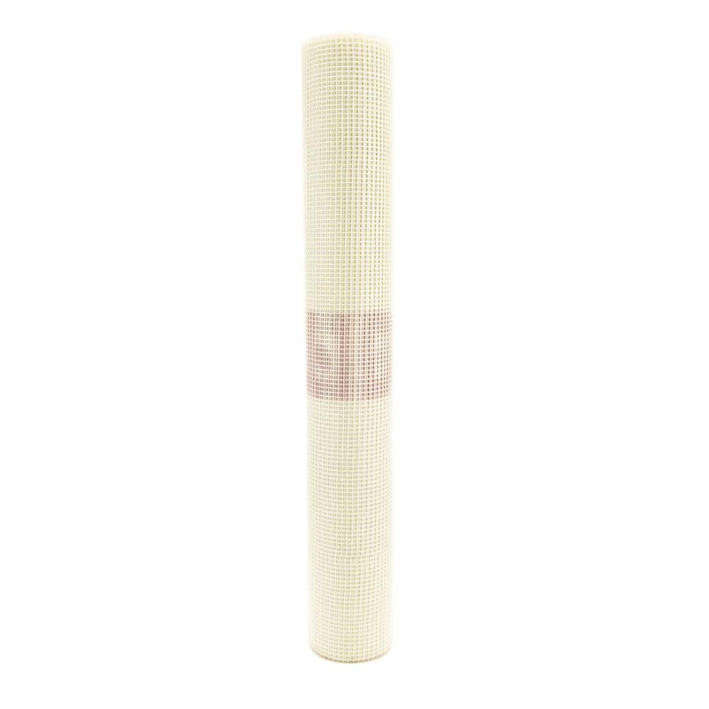 SpiderLath 4 ft. x 75 ft. 300 sq. ft. Roll Fiberglass Lath 3.4 Metal ...