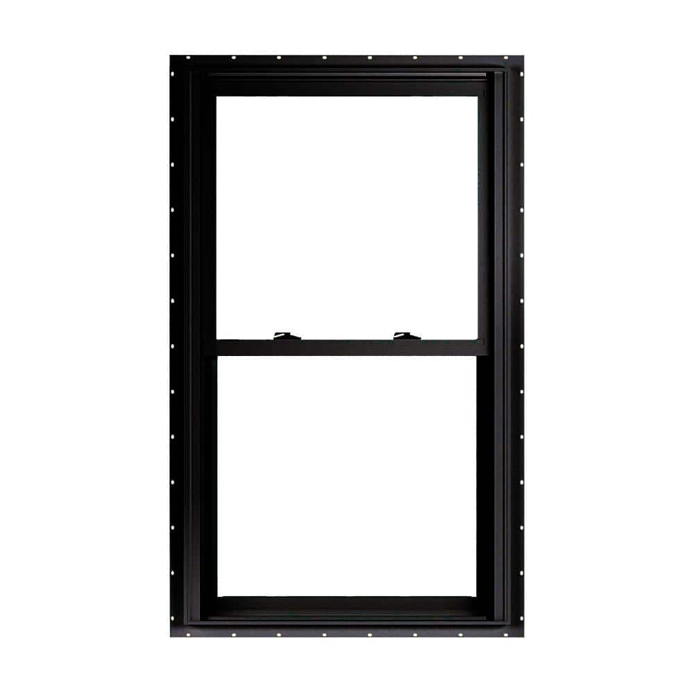 American Craftsman 31.75 in. x 54 in. 70 Series Black Low-E Argon Glass ...