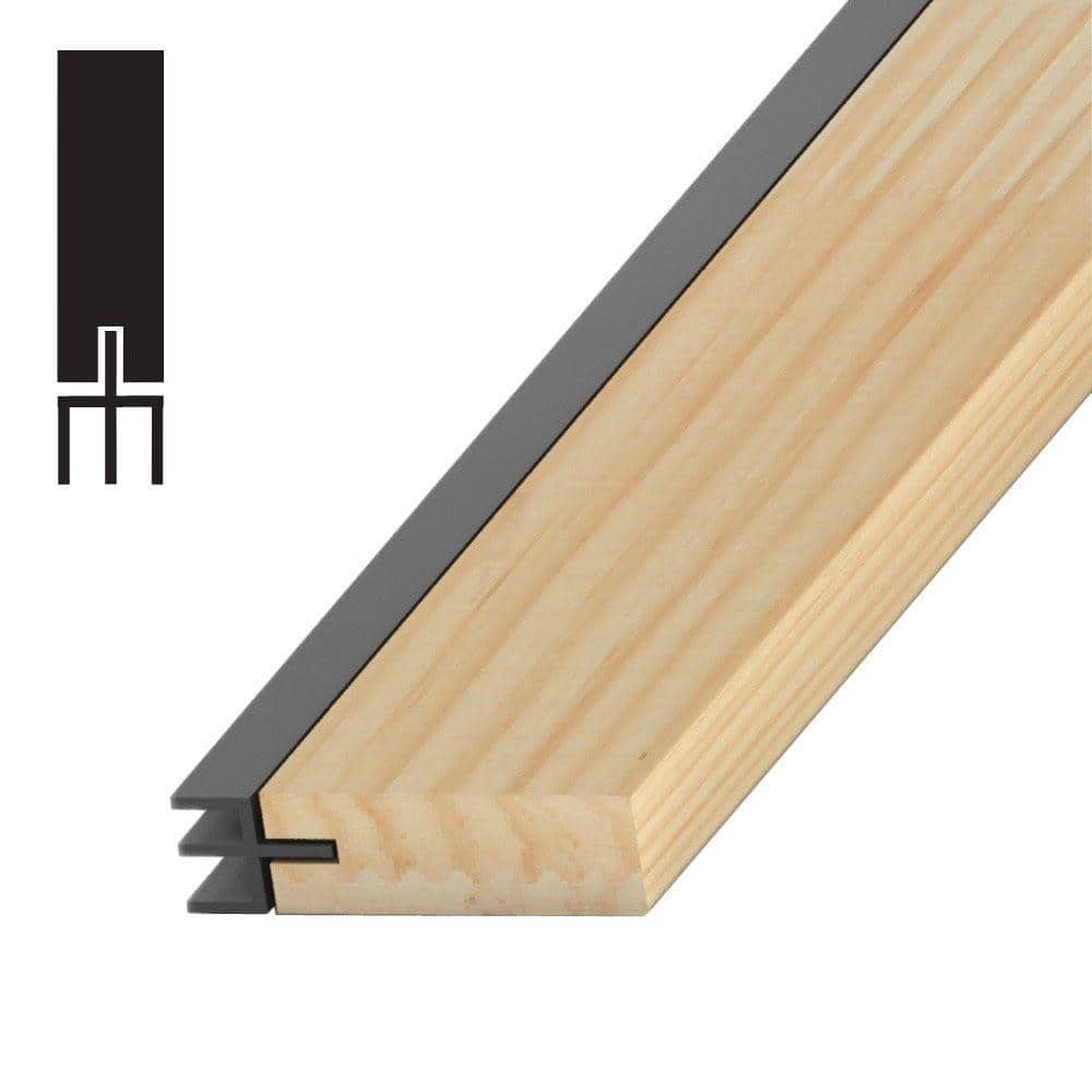 Builders Choice OP209 1/2 in. x 1-1/2 in. x 84 in. Finger-Jointed Pine ...