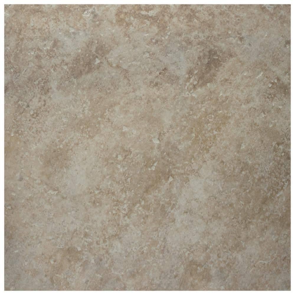 Merola Tile Roma Taupe 6-1/2 in. x 6-1/2 in. Porcelain Floor and Wall ...
