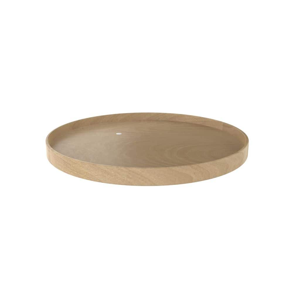 Rev-A-Shelf Natural Wood Full-Circle Lazy Susan for Corner Base ...