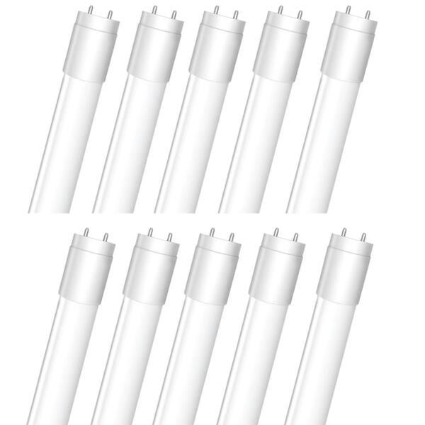 Feit Electric 18-Watt 4 ft. T8 G13 Type A Plug and Play Linear LED Tube ...
