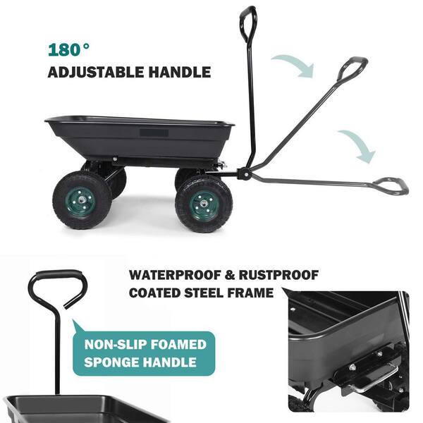 Vigoro Dumping Garden Cart Parts | Fasci Garden