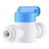John Guest 1/4 in. O.D. Push-to-Connect Polypropylene Valve Fitting PPSV040808WHD - The Home Depot