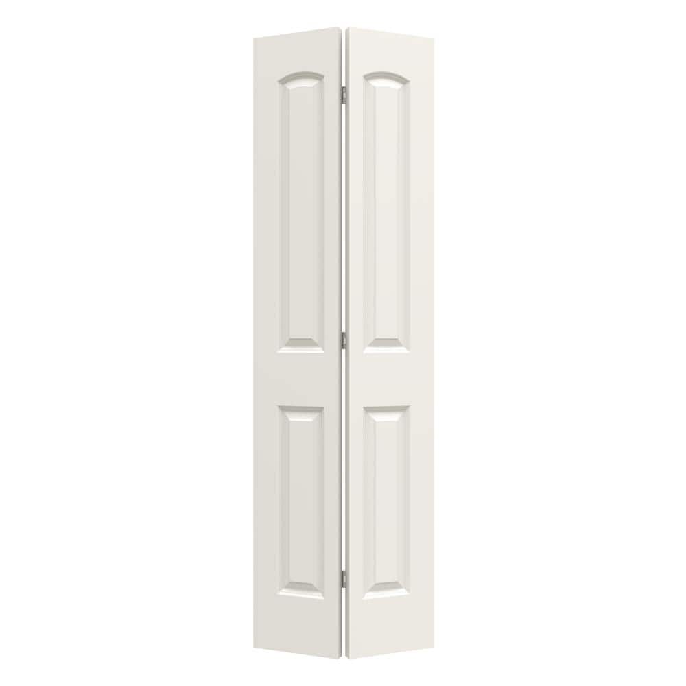 JELD-WEN 24 in. x 78 in. 2 Panel Caiman Primed Hollow Core White Smooth ...