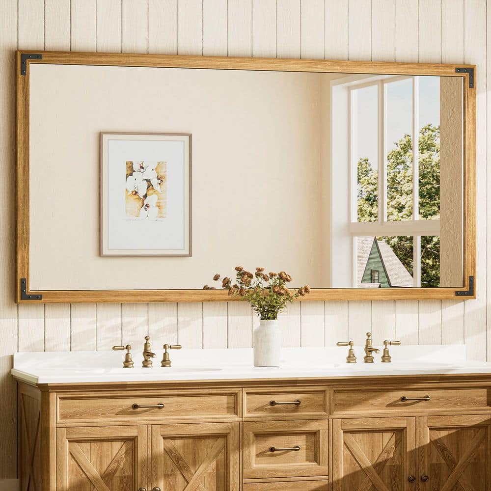 Have a question about KeonJinn 72 in. W x 36 in. H Rectangular Rustic ...