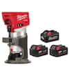 Milwaukee M18 FUEL 18V Lith-Ion Brushless Cordless Compact Router w/M18 ...