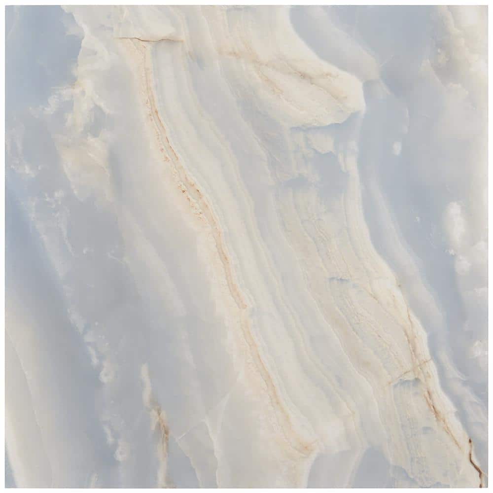 Ivy Hill Tile Selene Opera Blue 4 in. x 8 in. Polished Porcelain Tile ...