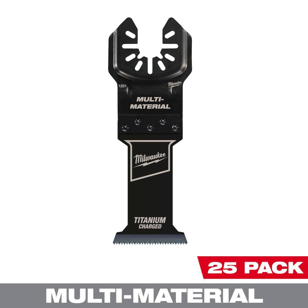 Milwaukee 1-3/8 in. Titanium Bi-Metal Universal Fit Wood and Metal ...