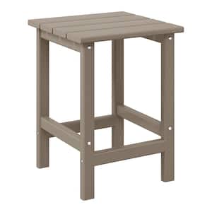 PRIVATE BRAND UNBRANDED Mushroom Stacking Resin Plastic Outdoor Side Table 8115 96 4300 The Home Depot