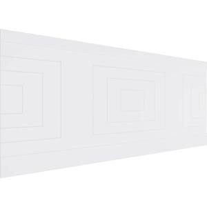 Ekena Millwork 40 in. H x 94-1/2 in. W 26.24 sq. ft. Lakewood PVC ...